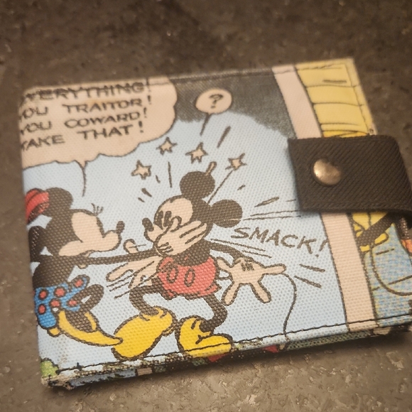Disney | Bags | Disney Mickey Mouse Comic Wallet | Poshmark